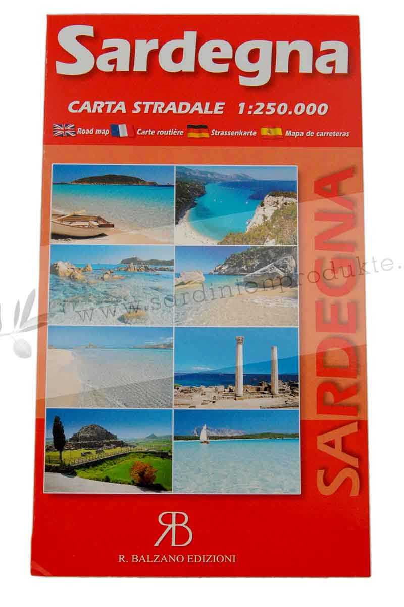 sardinia road map - Sardinian Delicacies